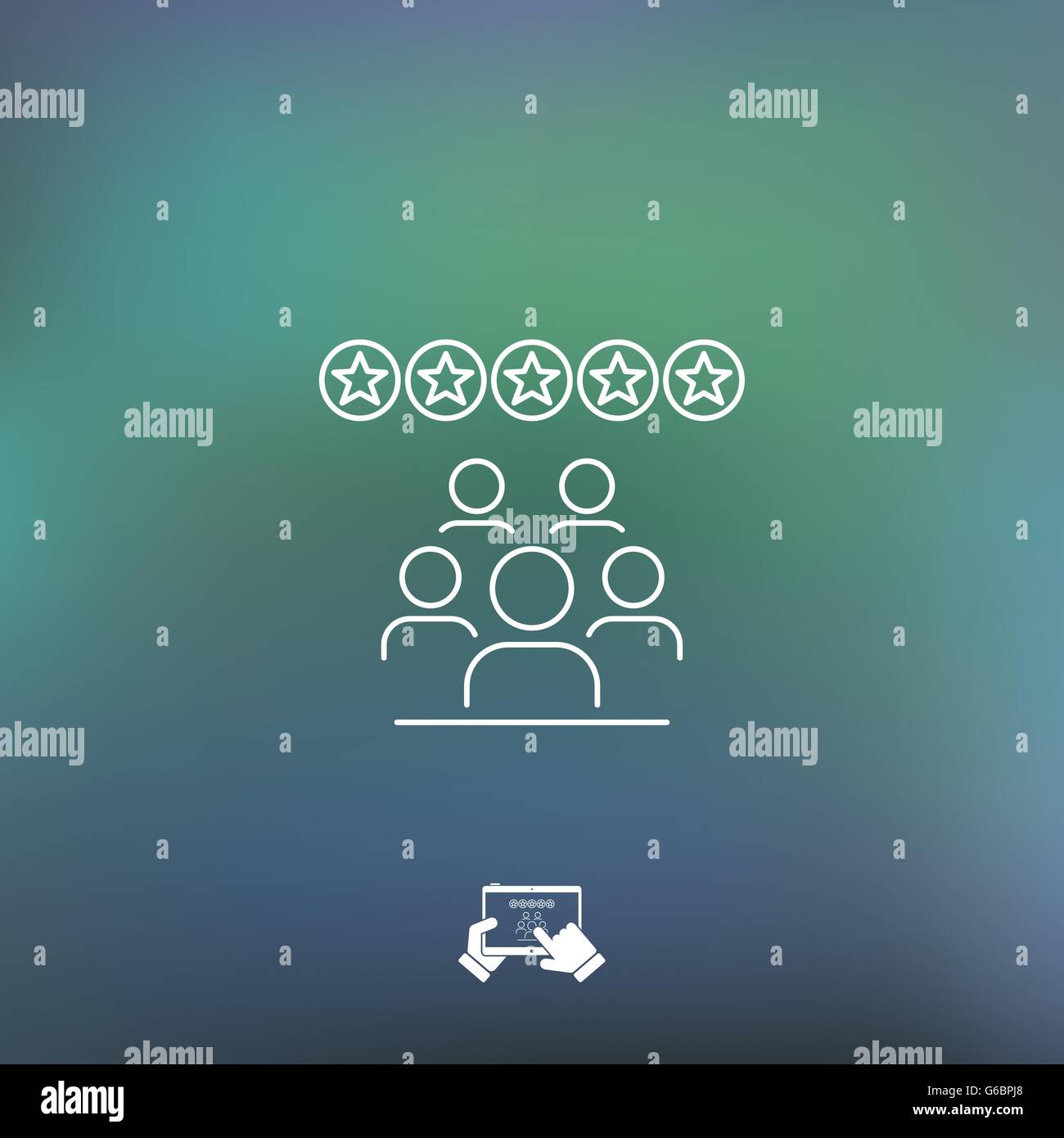 Rating people icon Stock Vector Image & Art - Alamy