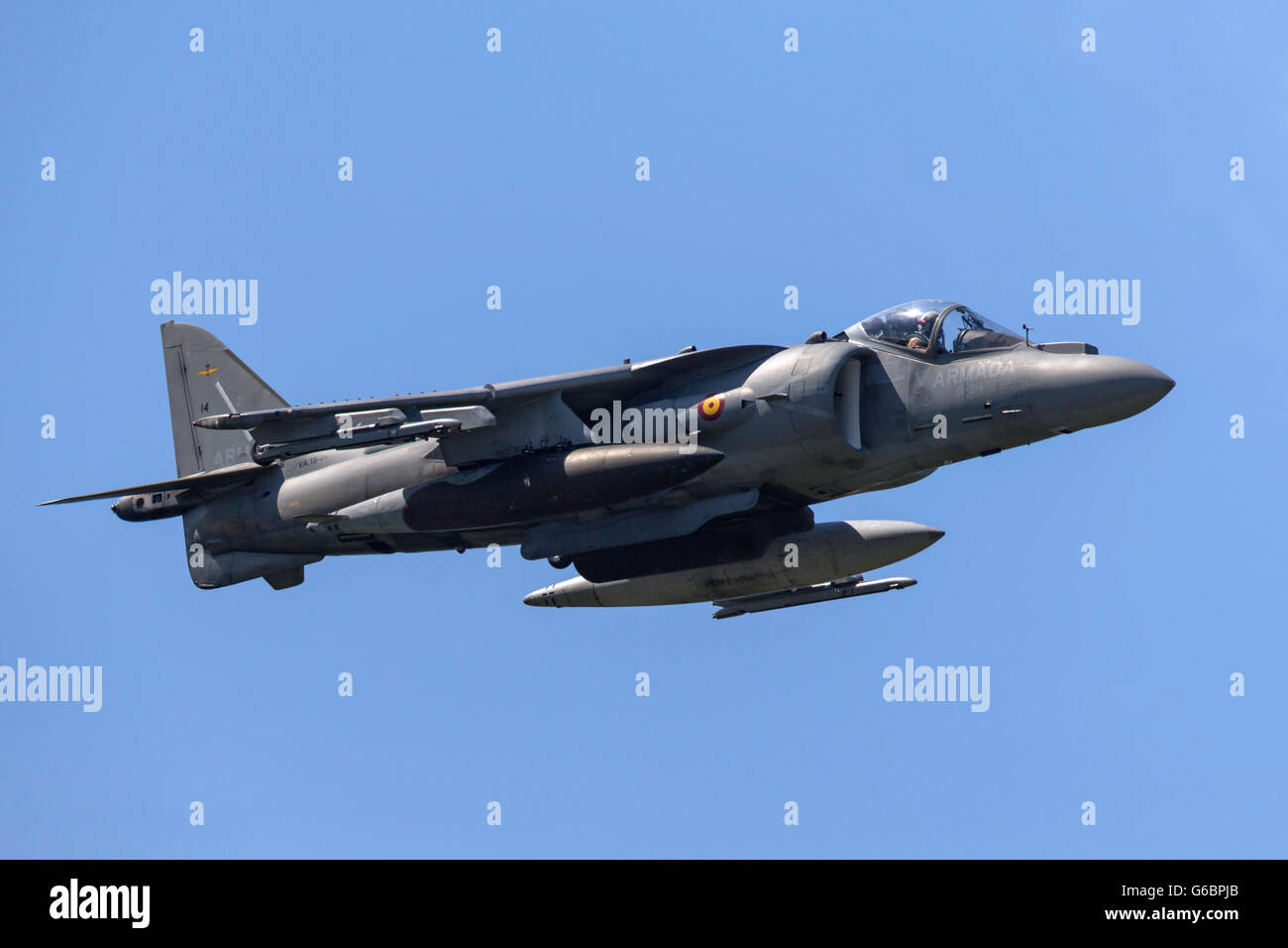 Spanish Navy (Armada Española) McDonnell Douglas EAV-8B Harrier Jump ...