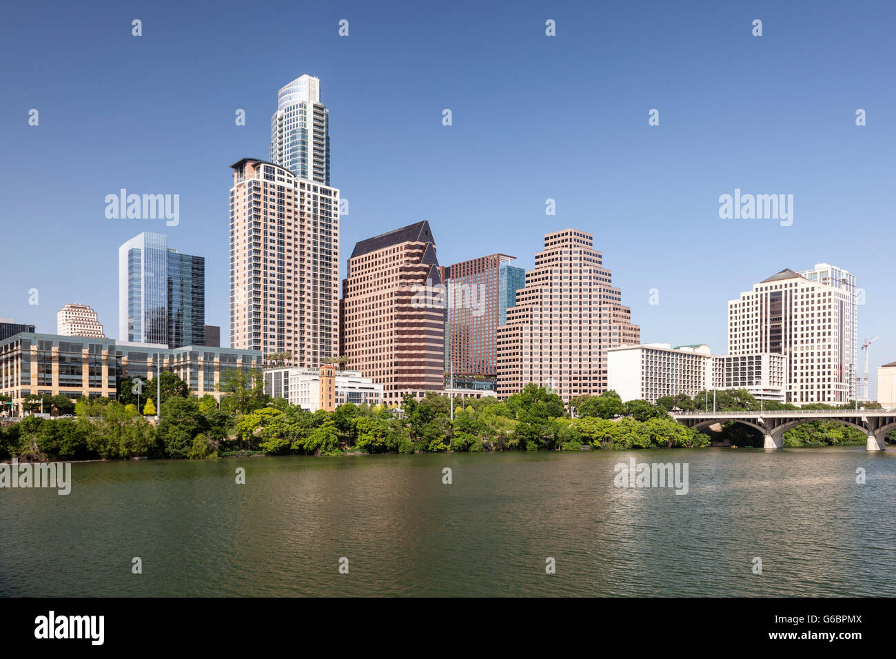 Downtown Austin Skyline, Texas Stock Photo - Alamy