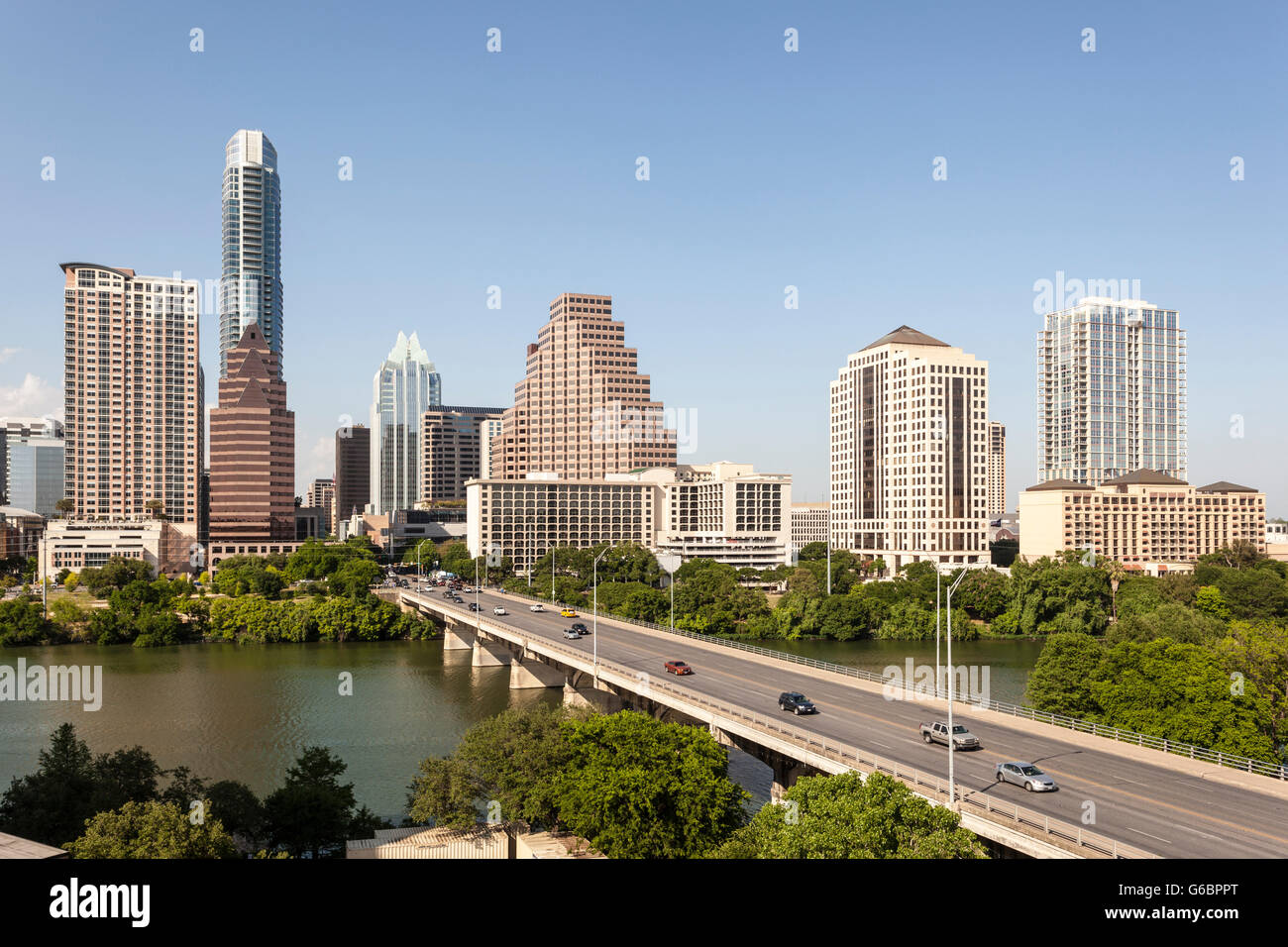 Downtown Austin Skyline, Texas Stock Photo - Alamy