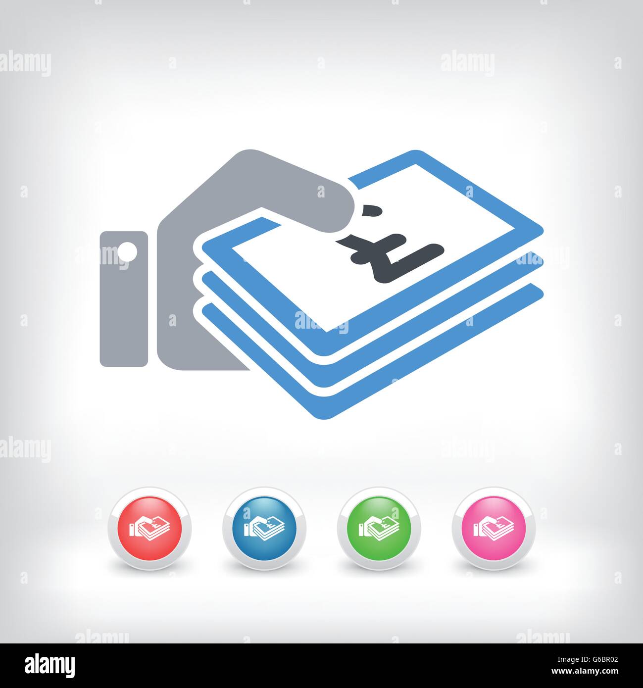 Money icon Stock Vector Image & Art - Alamy