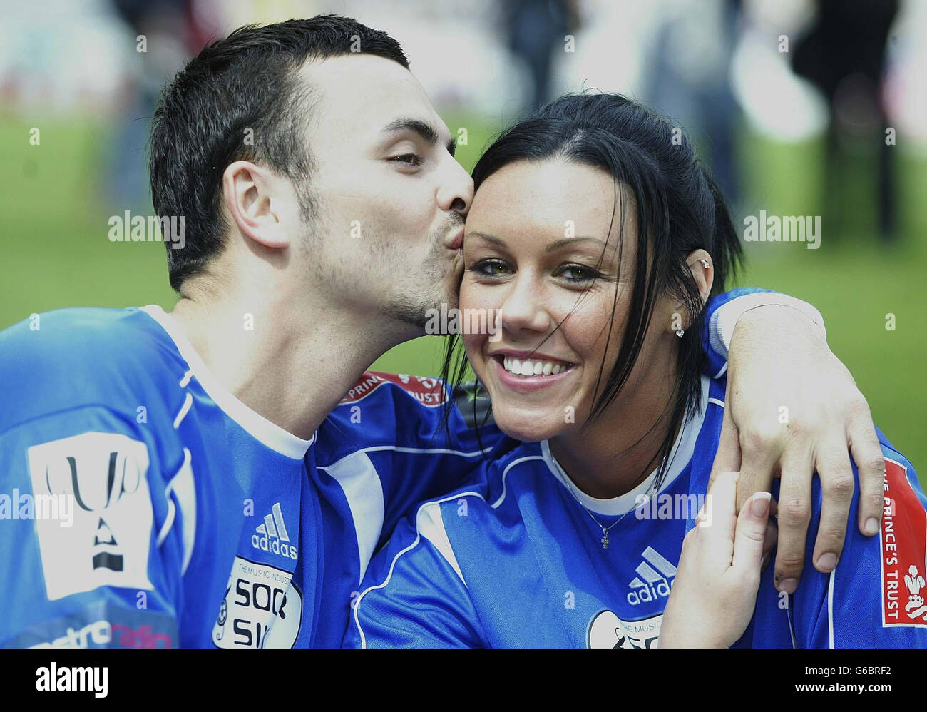 Music Industry Soccer Six - Scott-Lee & Heaton Stock Photo - Alamy