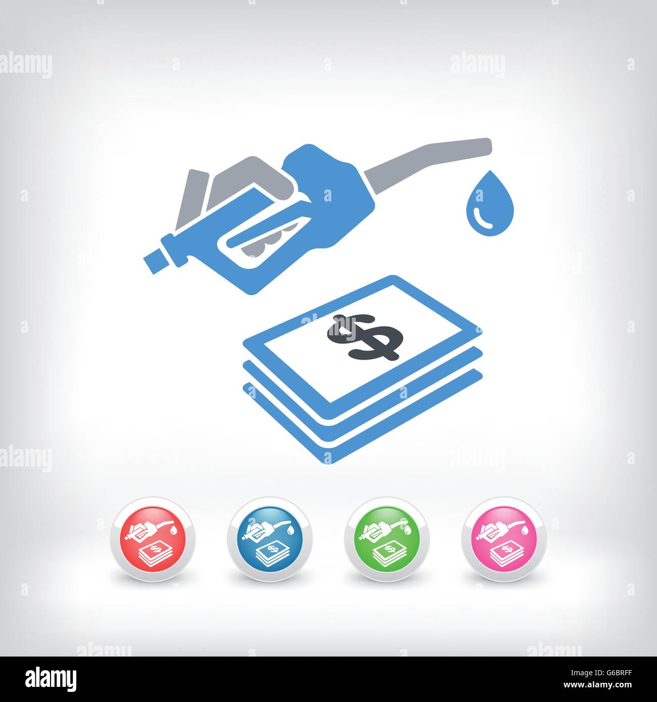 Fuel expense Stock Vector Images - Alamy