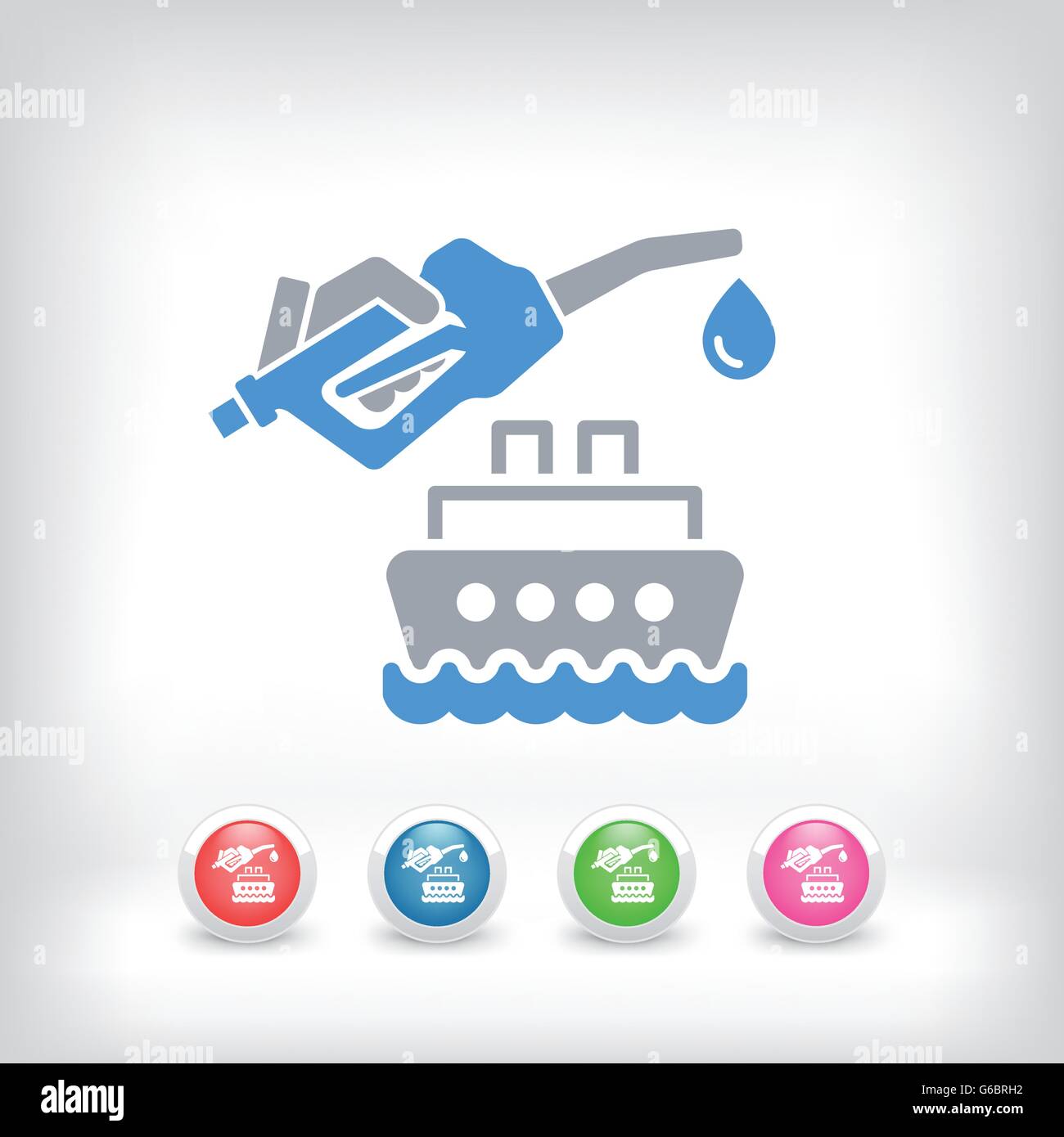 Boat fuel icon Stock Vector Image & Art - Alamy