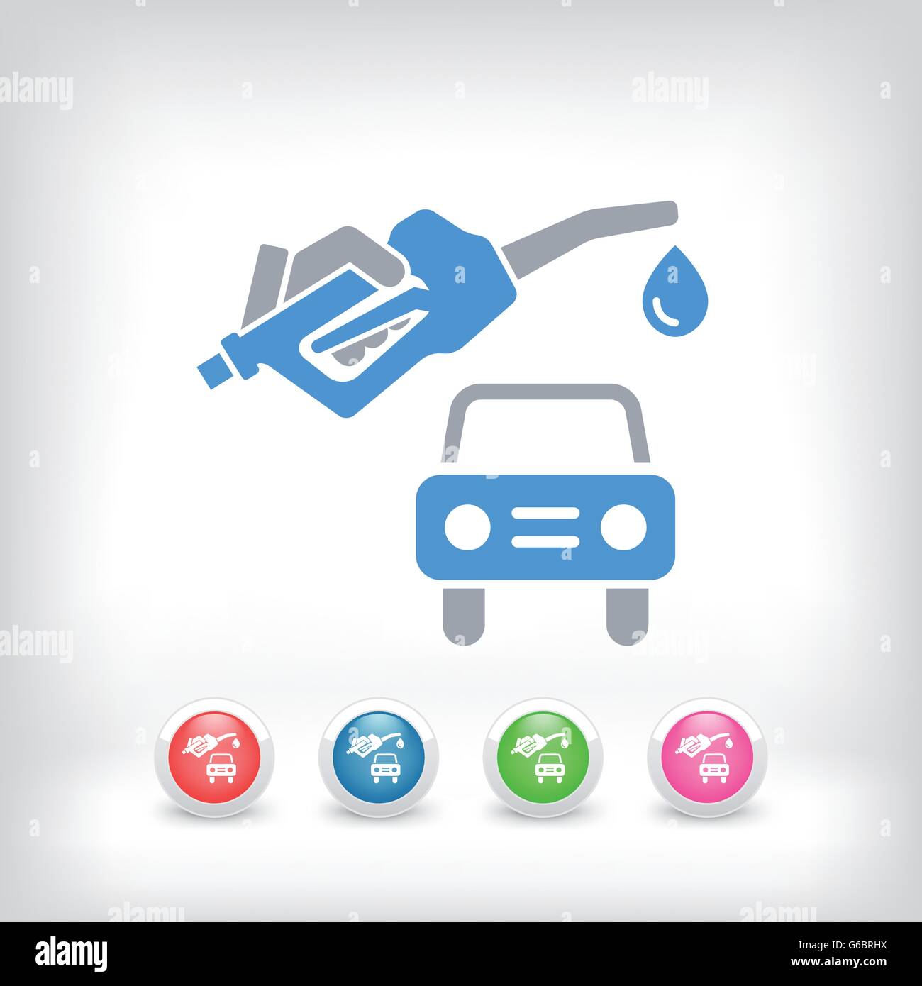 Car fuel icon Stock Vector Image & Art - Alamy