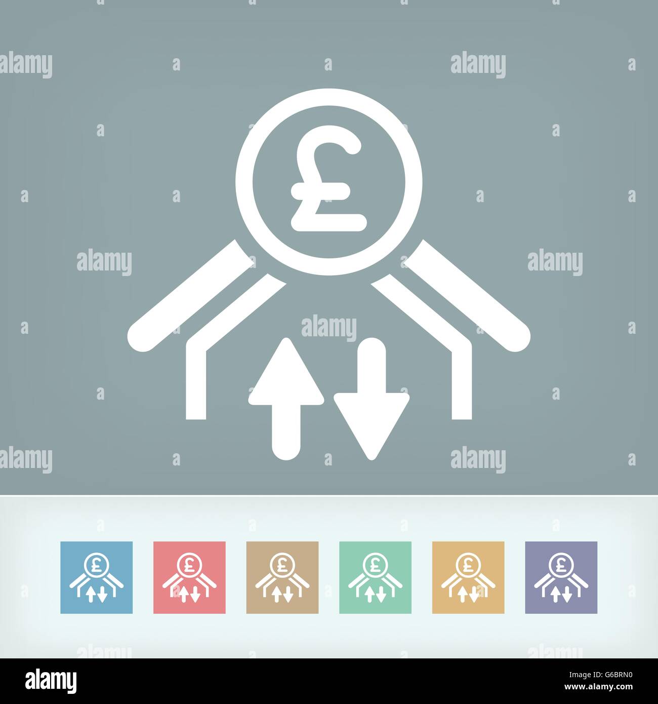 Money transfer icon - Sterling Stock Vector Image & Art - Alamy