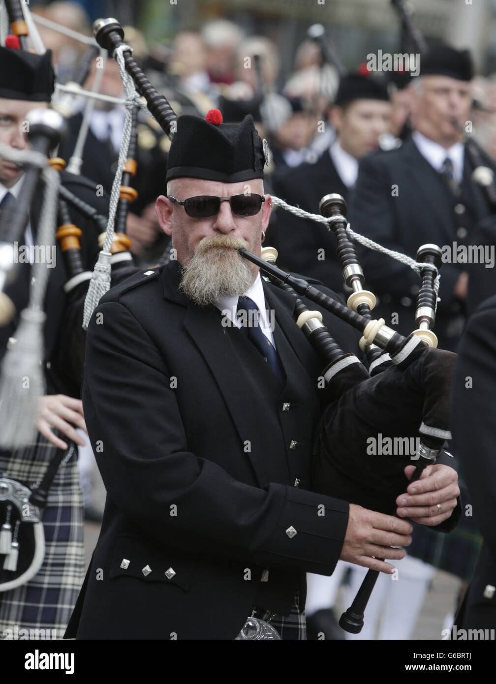 World Pipe Band Championships Stock Photo - Alamy