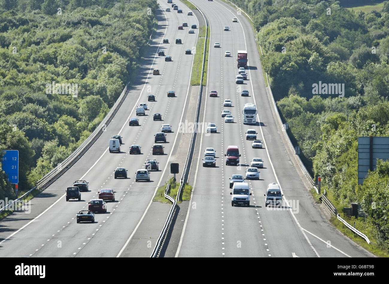 M5 motorway near bridgend hi-res stock photography and images - Alamy