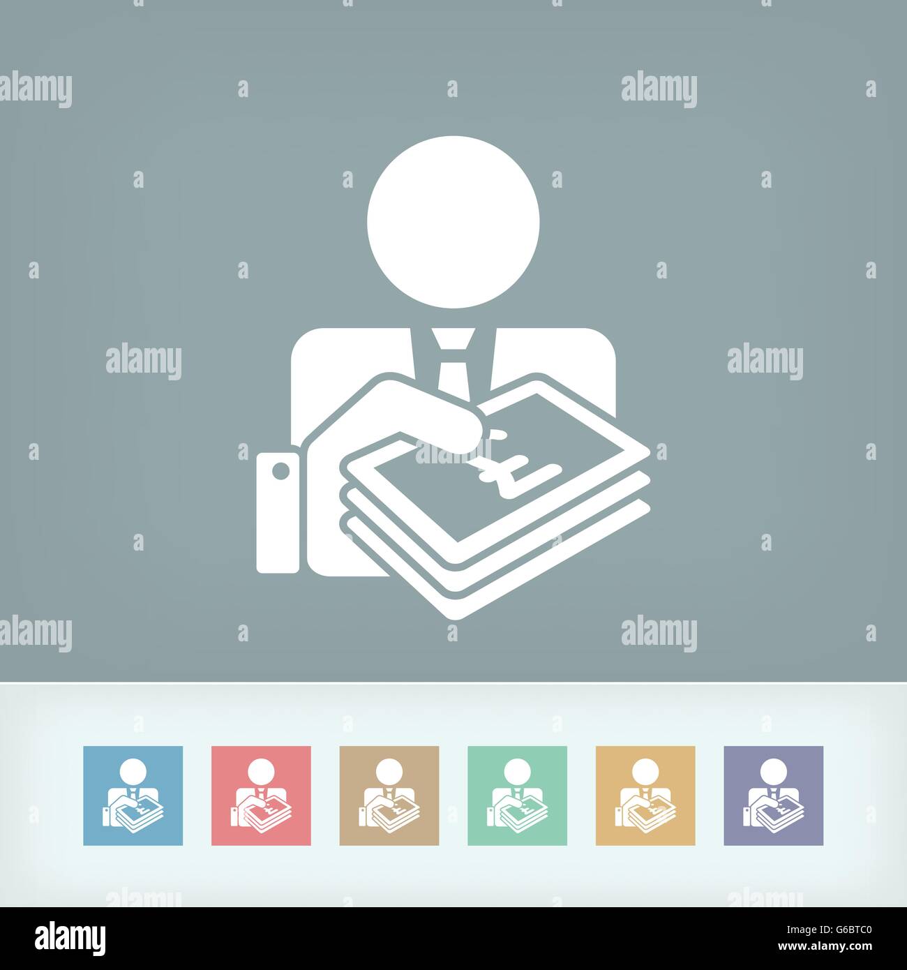 Corrupt official - Sterling Stock Vector Image & Art - Alamy