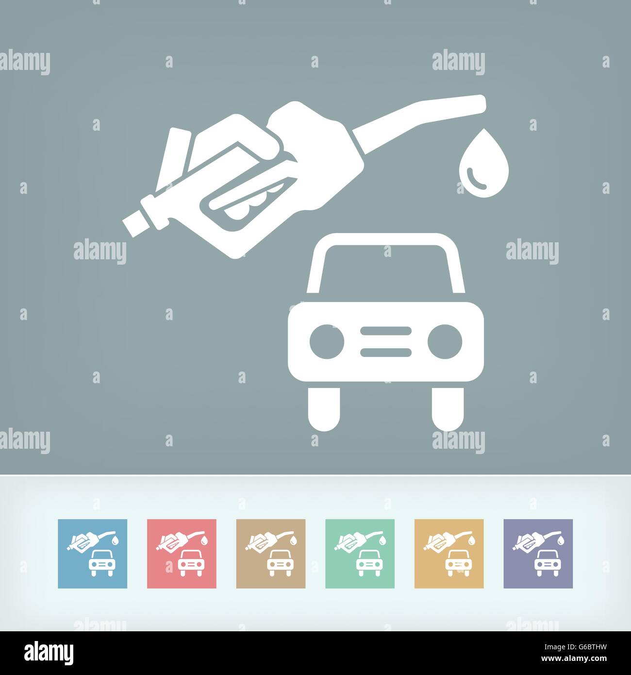 Car fuel icon Stock Vector Image & Art - Alamy