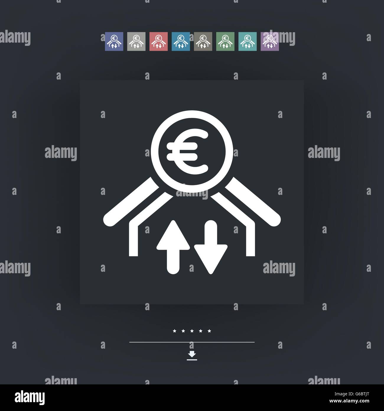 Money transfer icon - Euro Stock Vector Image & Art - Alamy