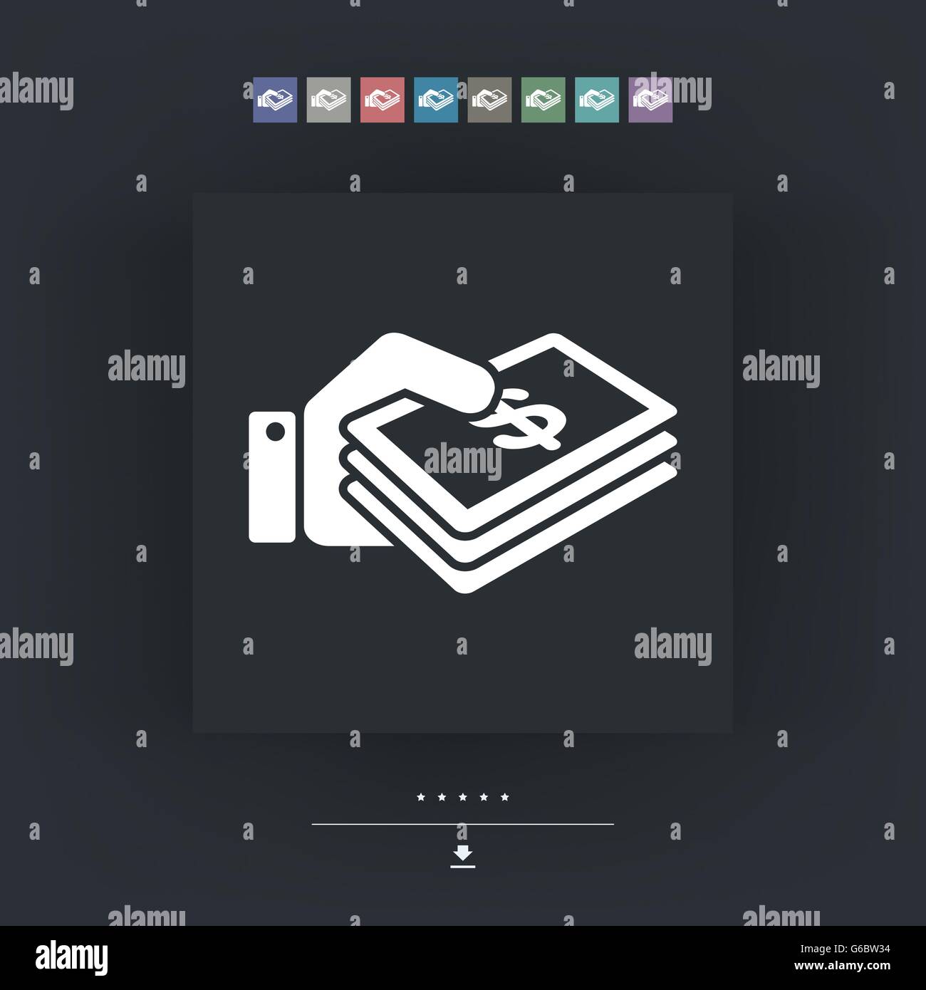 American dollars banknote Stock Vector Images - Alamy