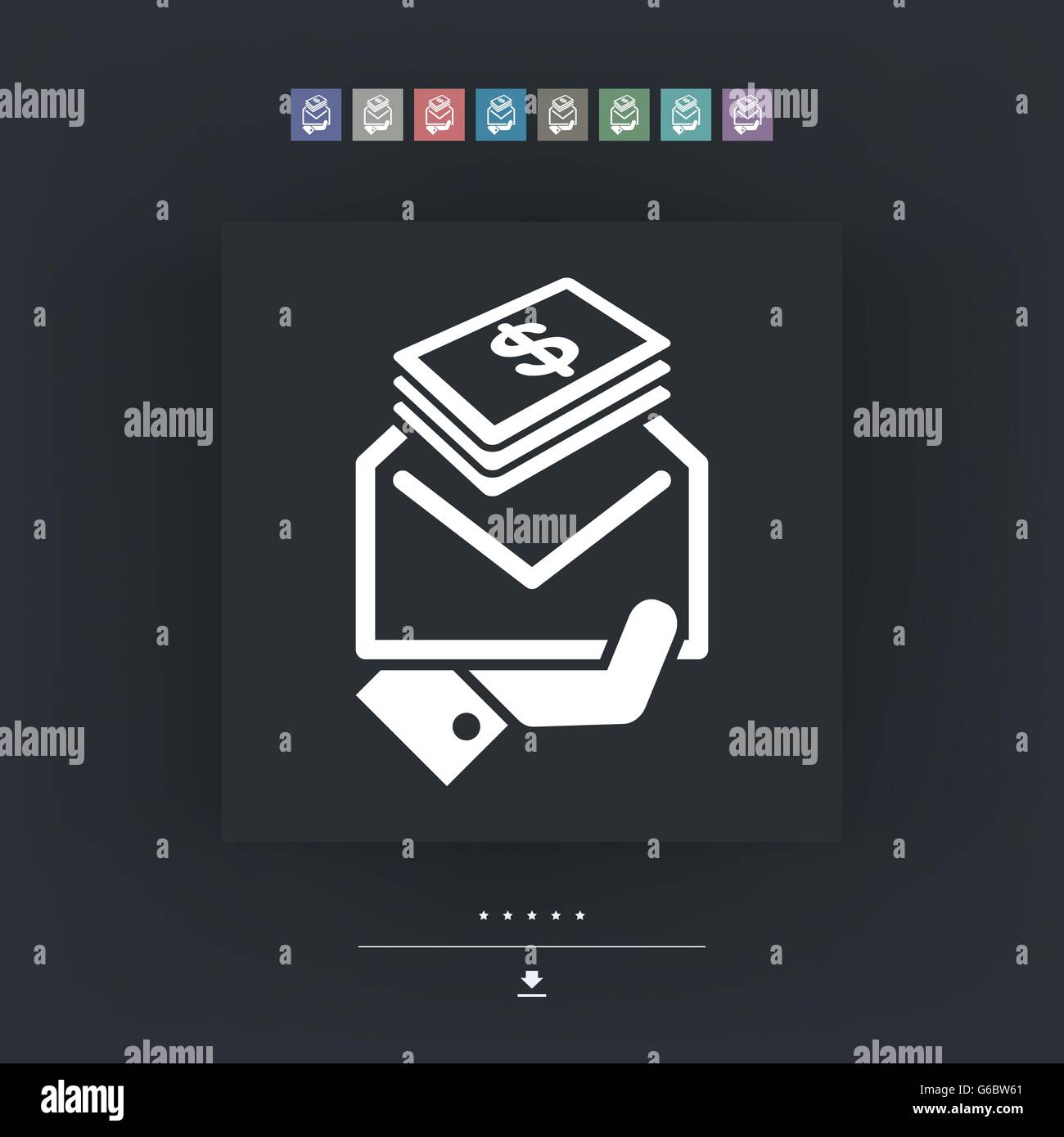 American envelope Stock Vector Images - Alamy