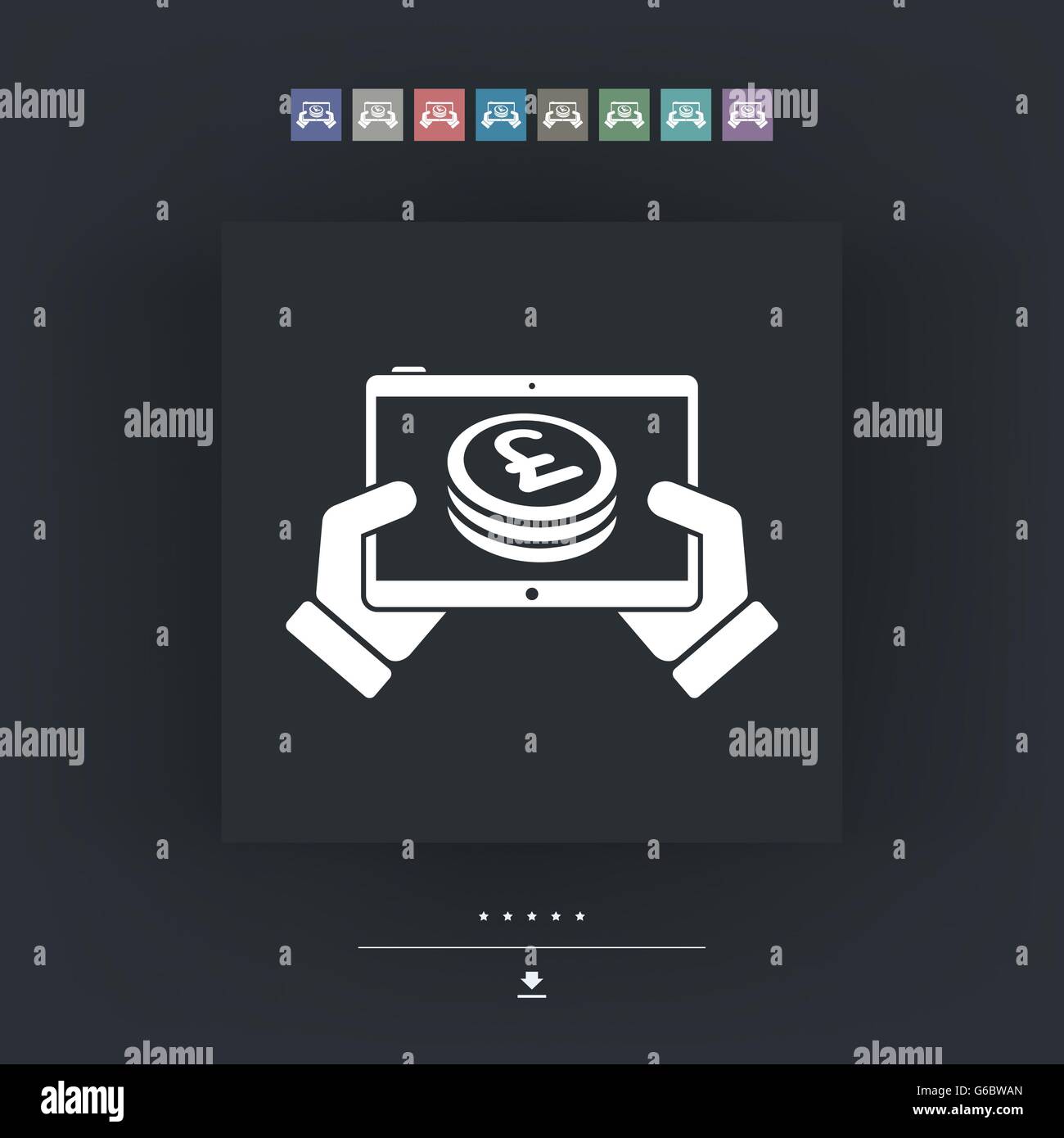 Balance application Stock Vector Images - Alamy