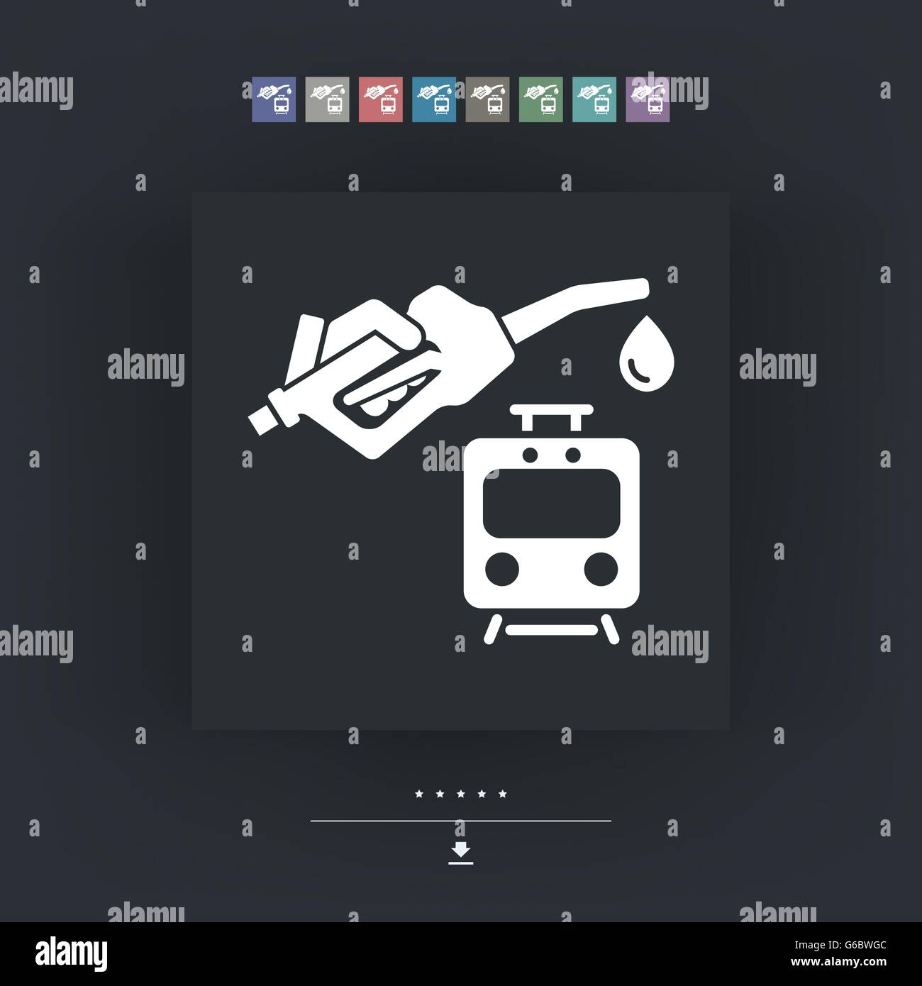 Train fuel icon Stock Vector Image & Art - Alamy