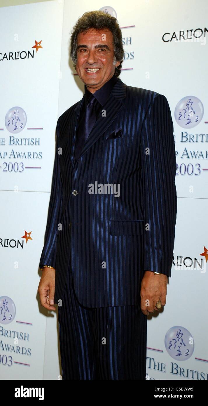 David Dickinson Soap Awards Stock Photo - Alamy