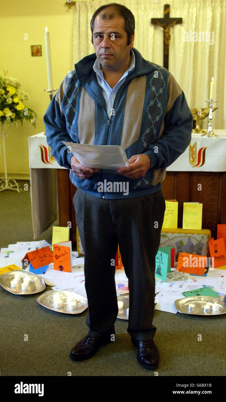 Keith Dutton, stepgrandad of missing seven-year-old Daniel Entwistle ...