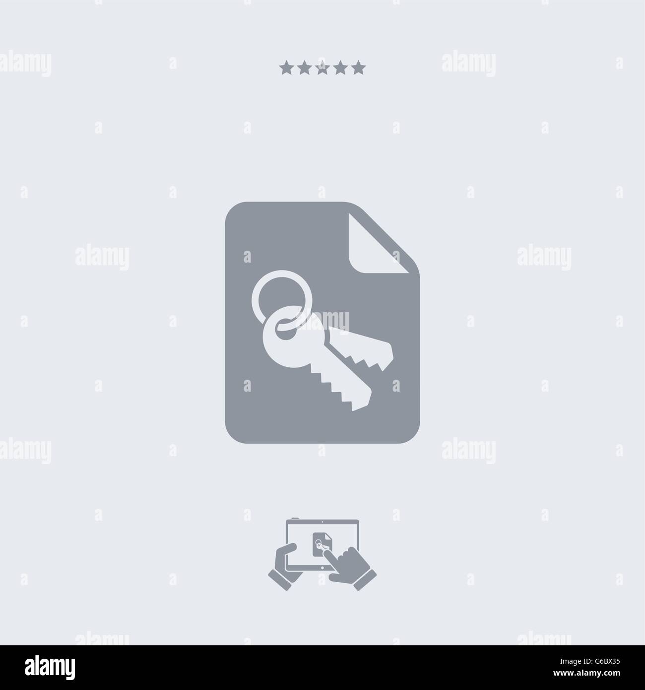 Secure file icon, secure file vector, secure file symbol, secure file ...