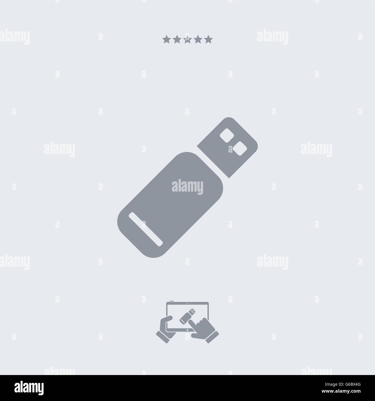 Pendrive icon, pendrive vector, pendrive symbol, pendrive design ...