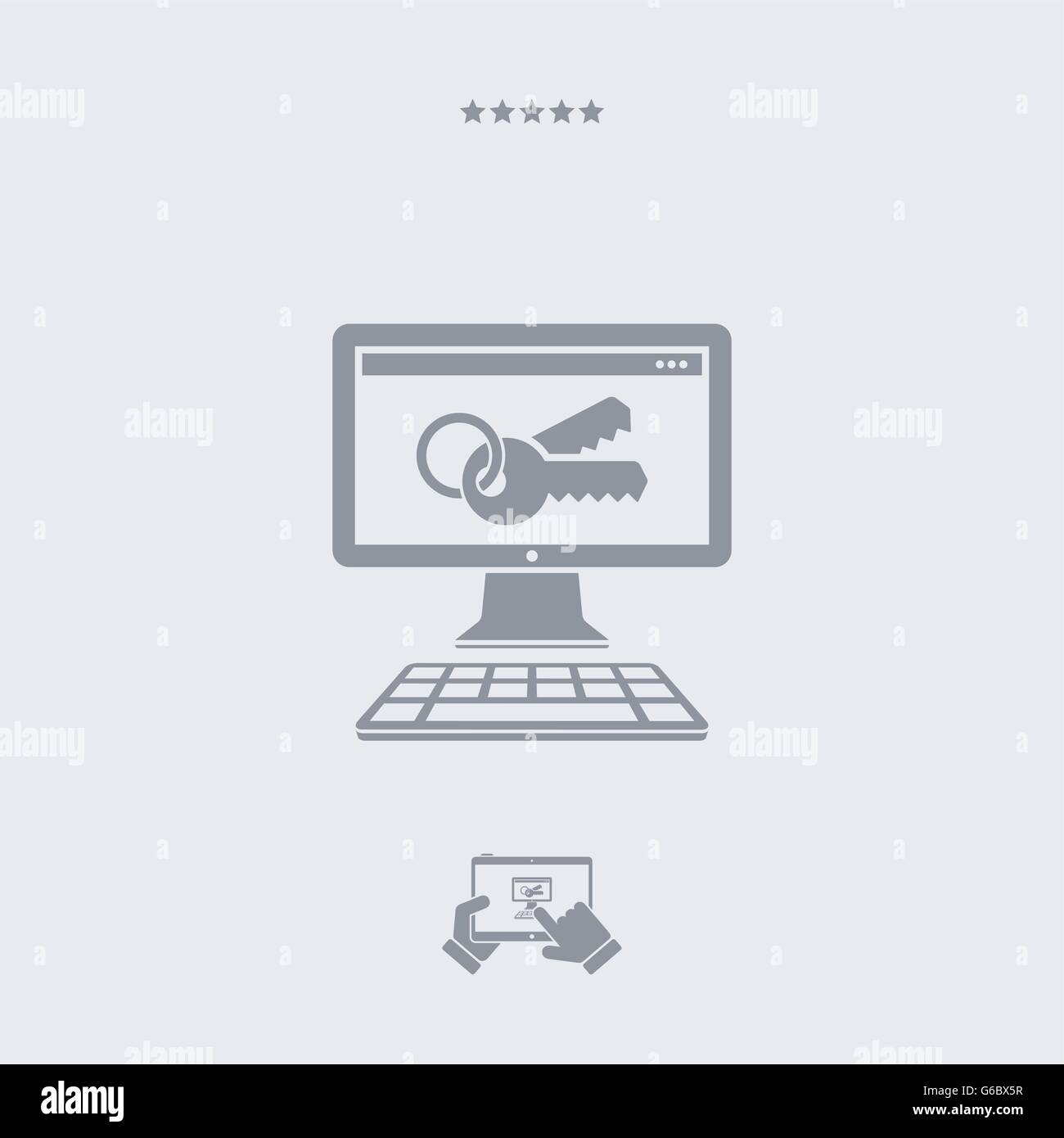 Computer Password Icon Computer Password Vector Computer Password Symbol Computer Password