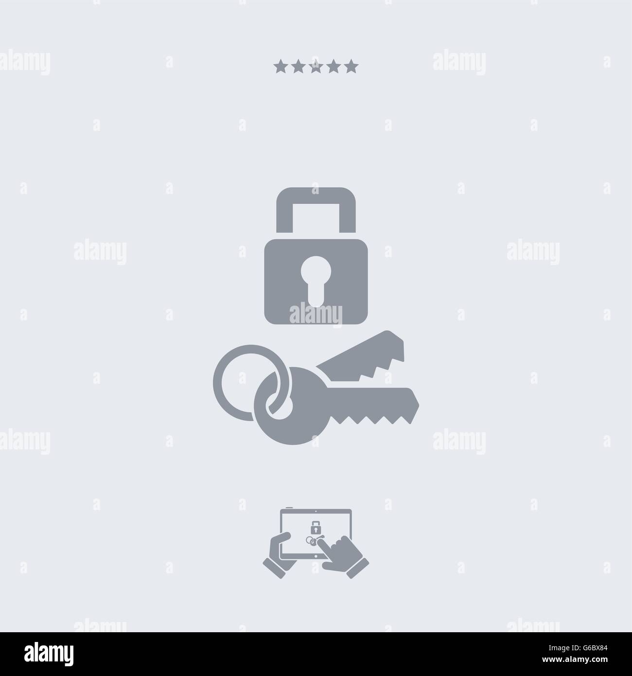 Padlock key icon, Padlock key vector, Padlock key symbol, Padlock key ...