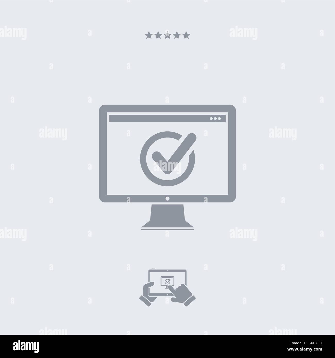 Approved pc icon, approved pc vector, approved pc symbol, approved pc ...