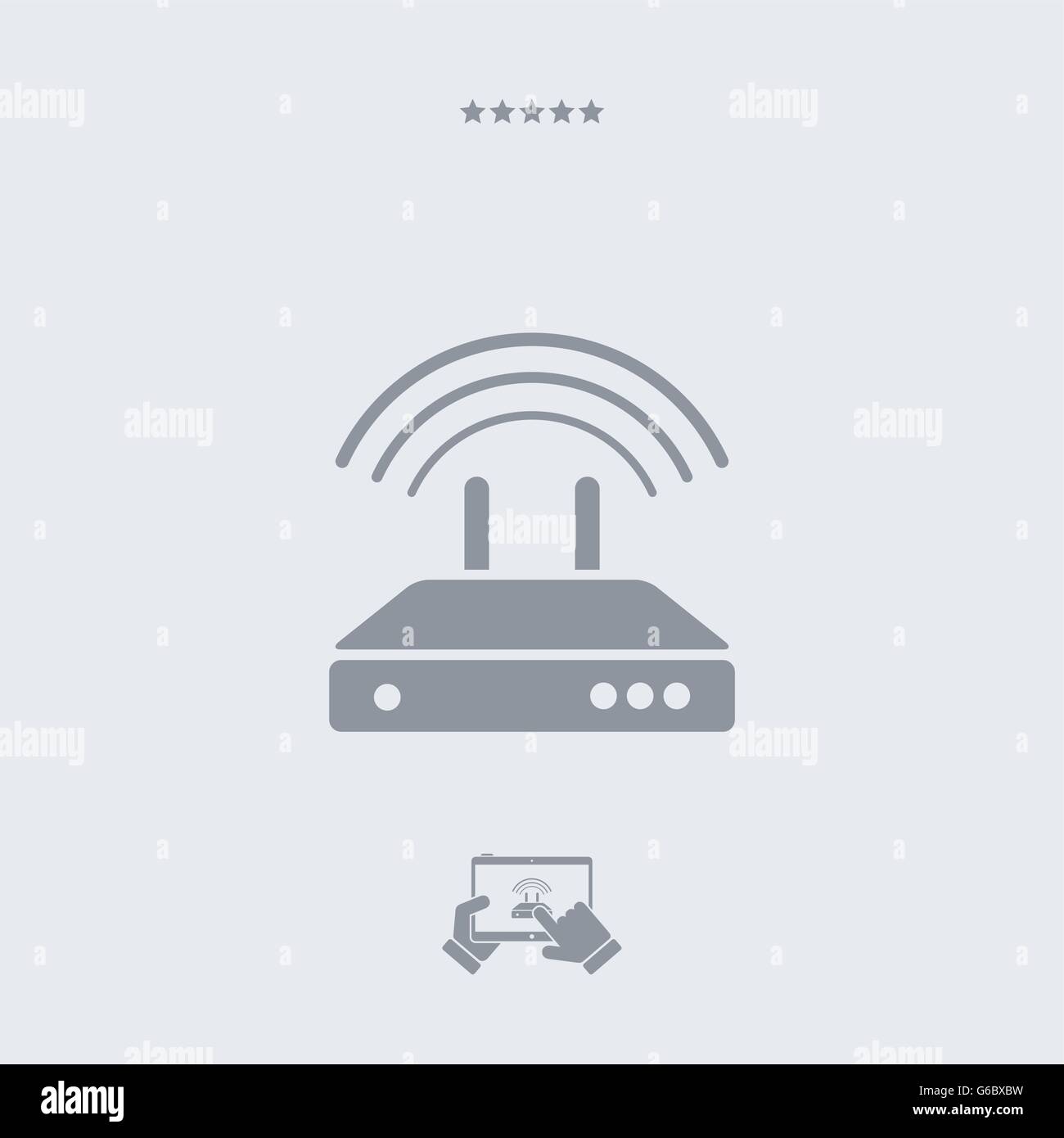 Router icon, router vector, router symbol, router design, router app ...