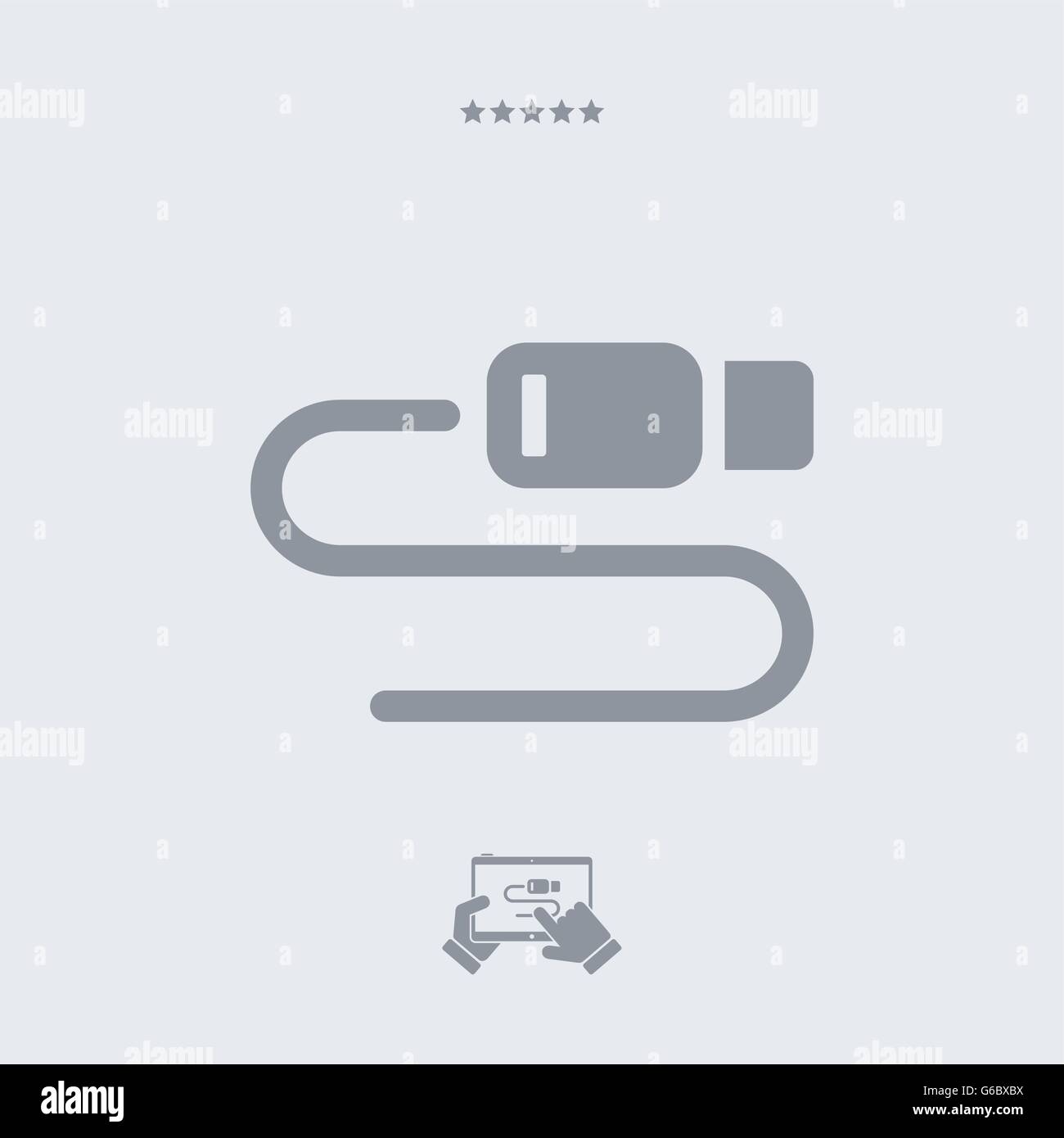 USB icon, USB vector, USB symbol, USB design, USB app, USB illustration ...