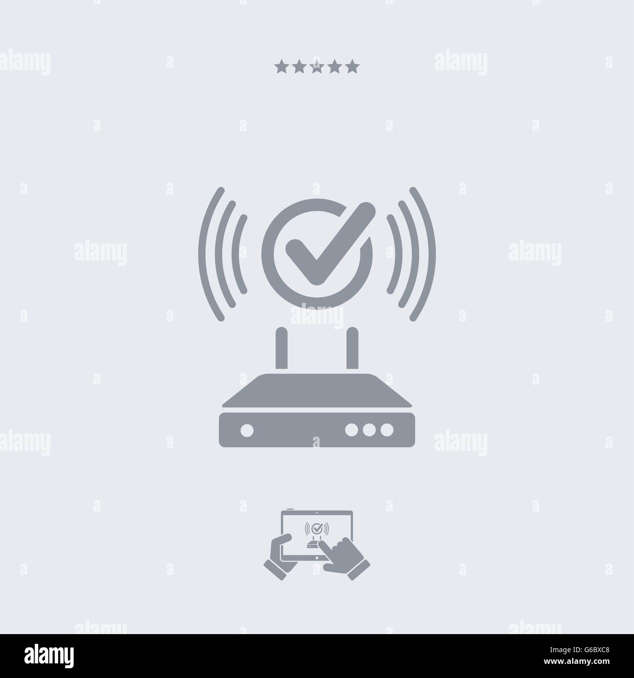 Working connection icon, working connection icon, working connection ...