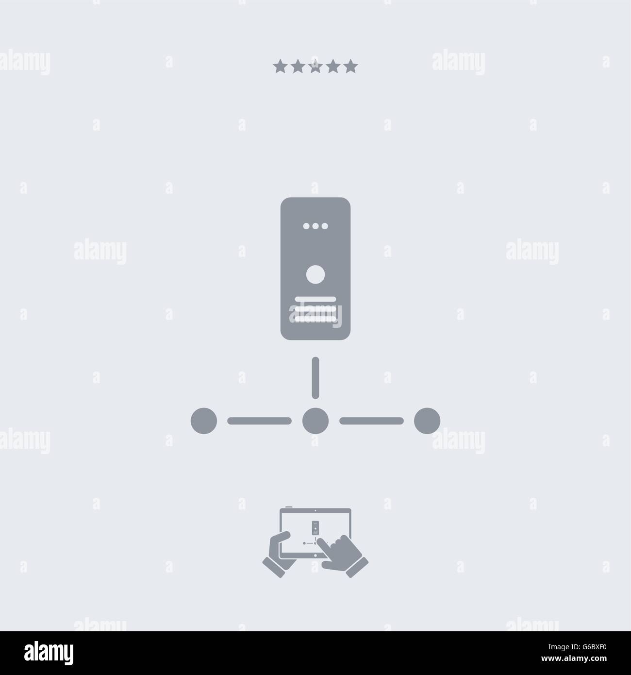 Server icon, server vector, server symbol, server design, server app ...