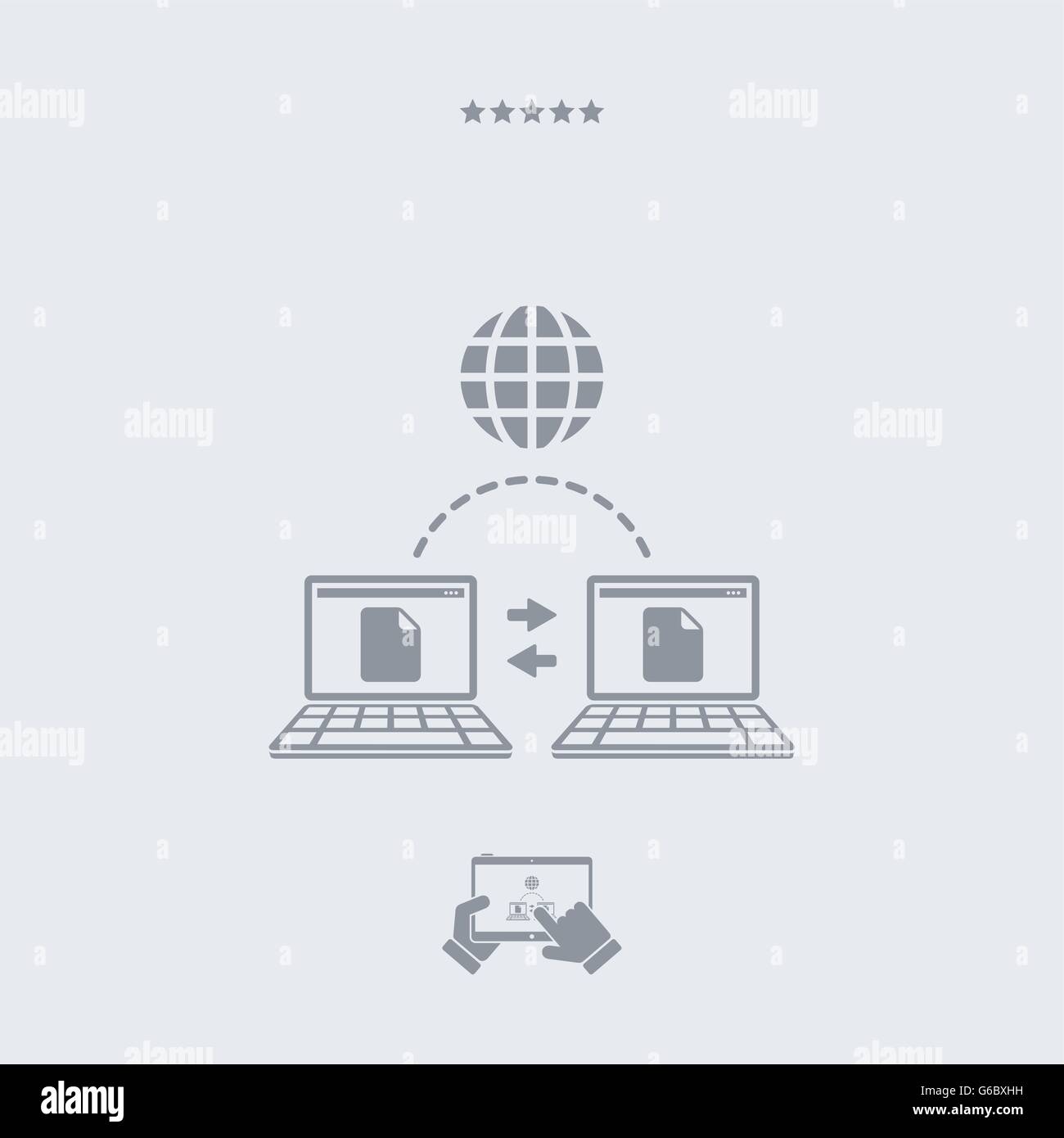 Connection icon, connection laptop vector, connection symbol, connection design, connection app ...