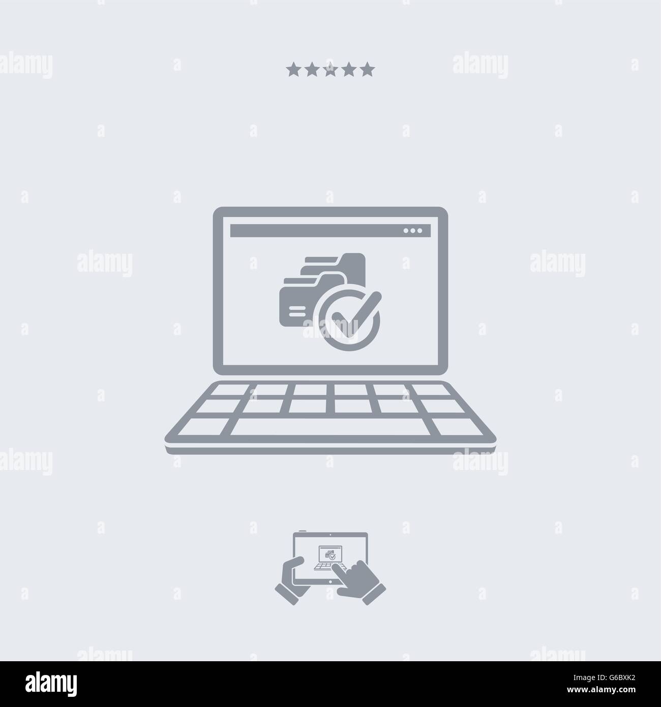 Secure data icon, Secure data vector, Secure data symbol, Secure data ...