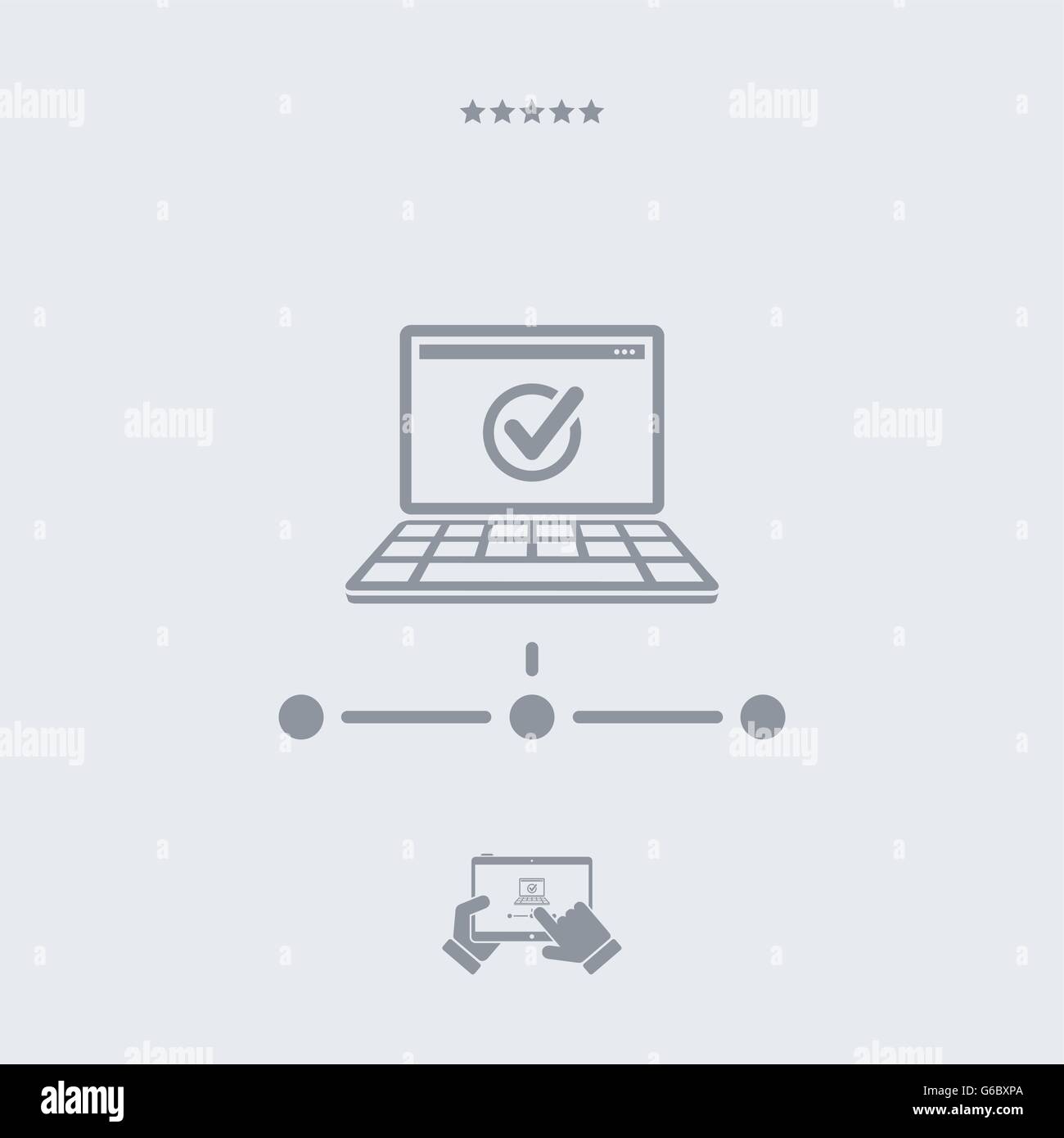 Working network icon, Working network vector, Working network symbol ...