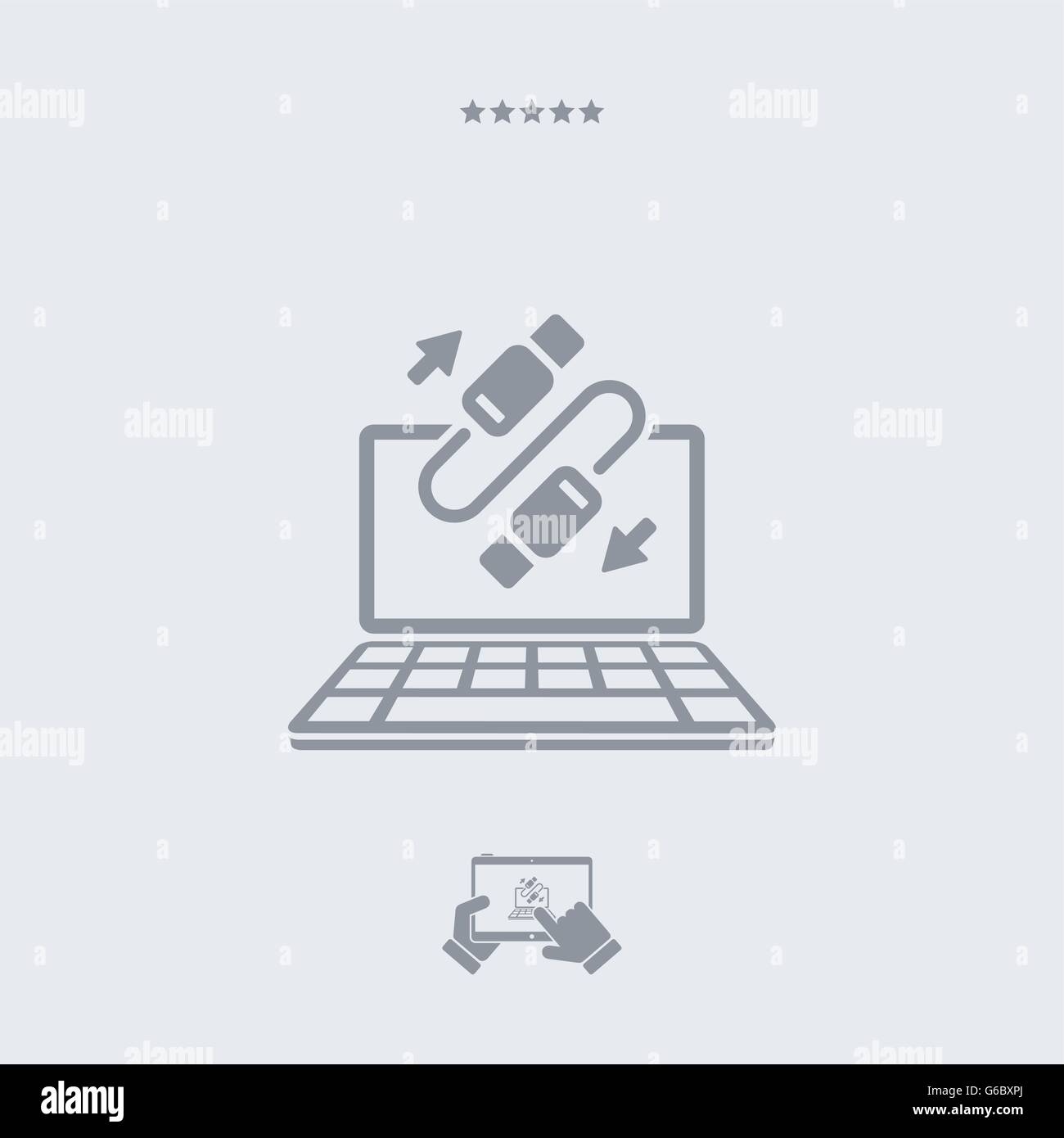 Connection icon, connection vector, connection symbol, connection ...