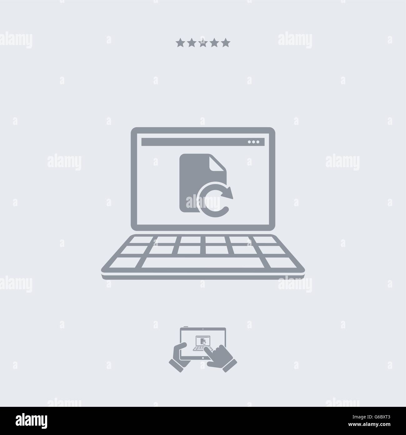 Update icon, update vector, update symbol, update design, update app ...