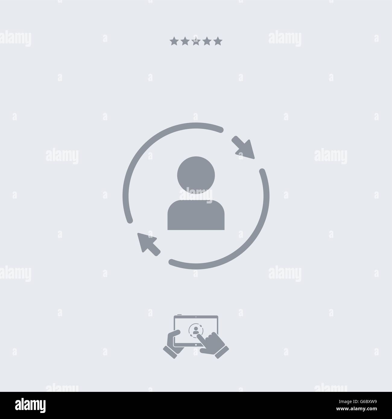 Profile update icon, profile update vector, profile update symbol ...