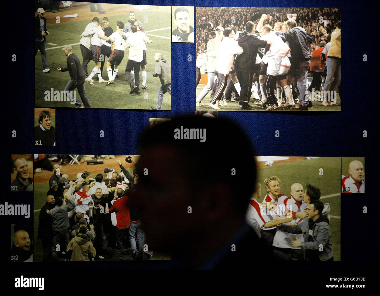 England v turkey pitch invasion hi-res stock photography and images - Alamy