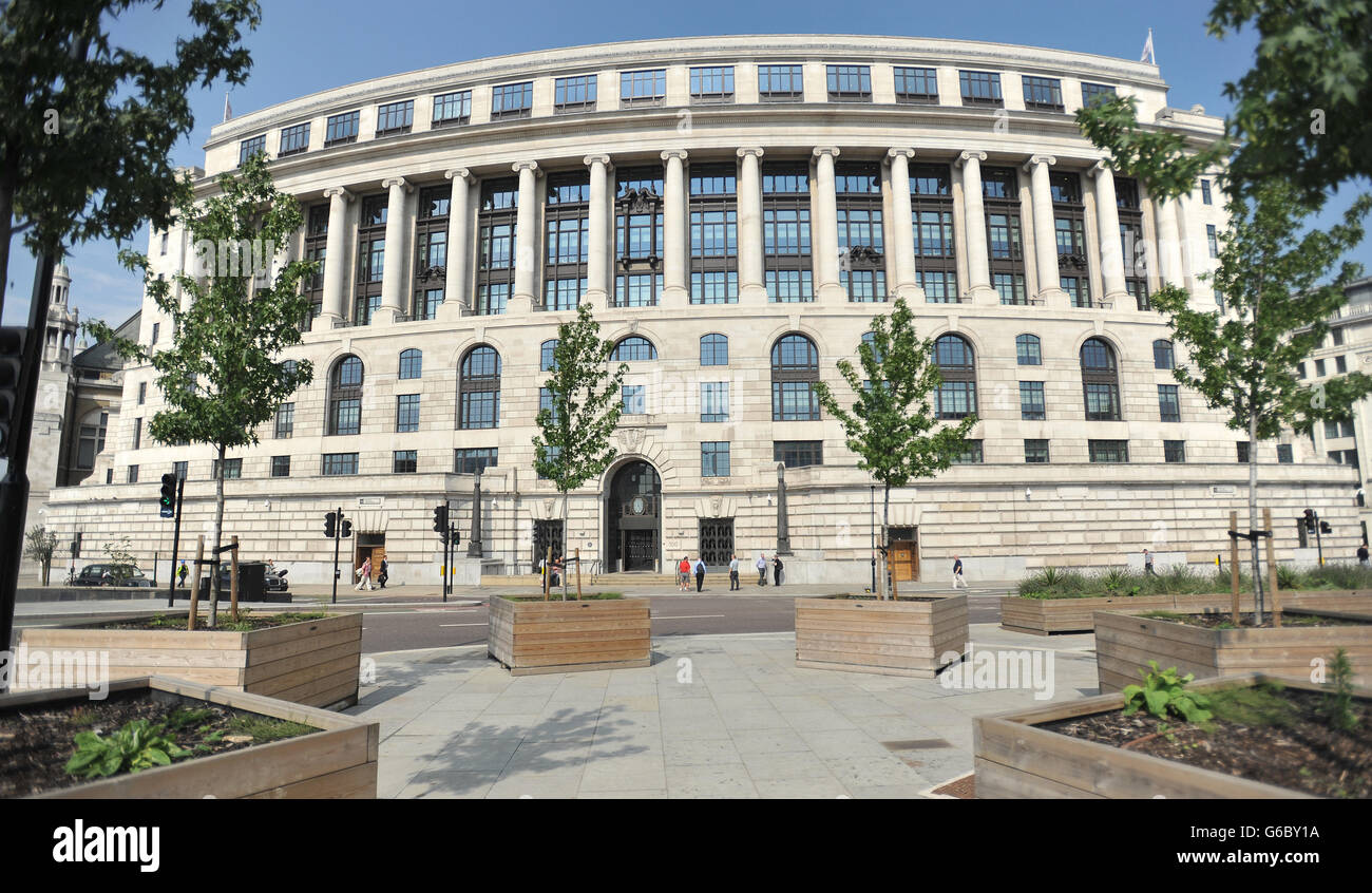 s headquarters, Unilever House, Victoria Embankment, central London ...