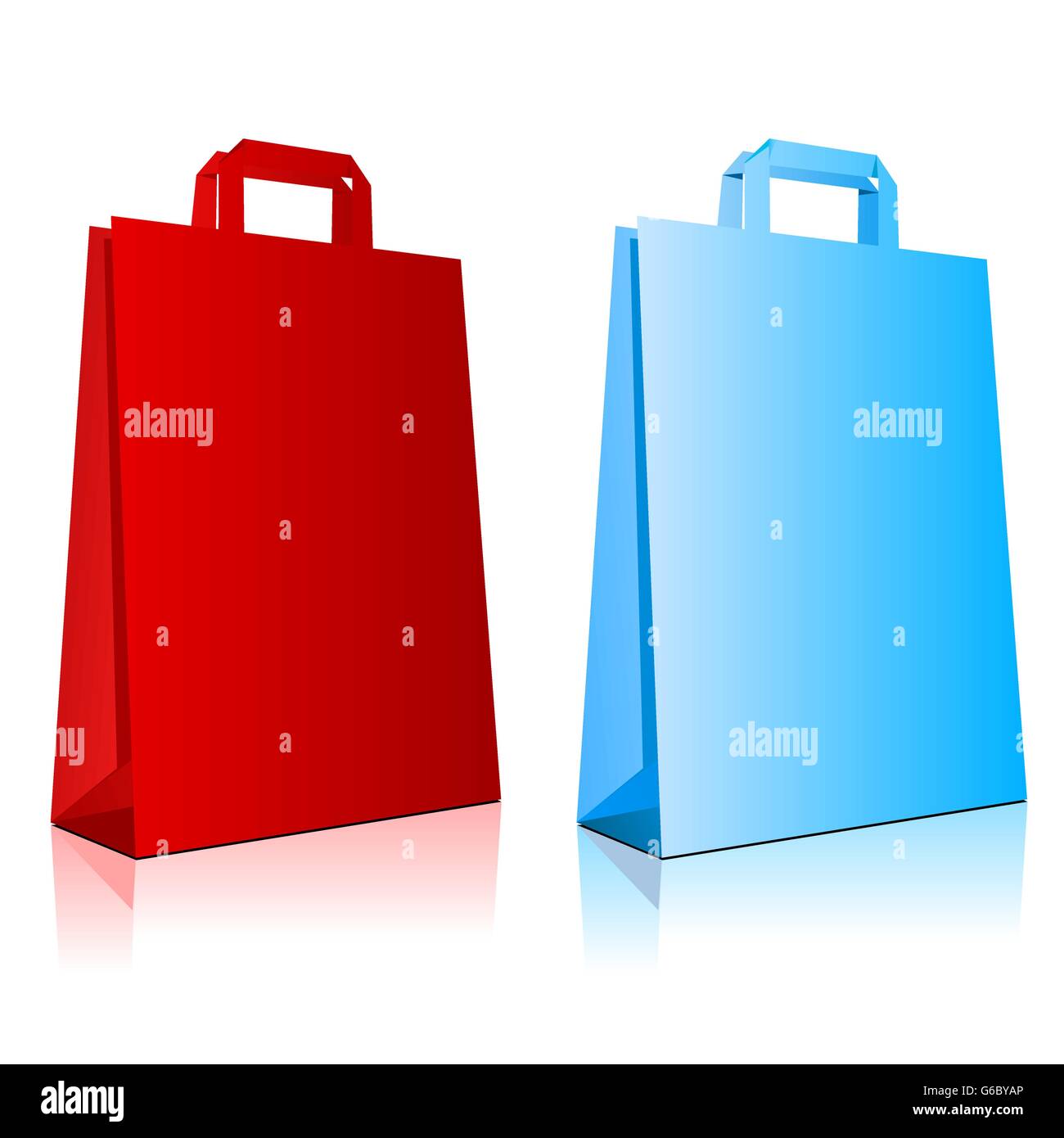 Vector illustration of colored bags Stock Vector Image & Art - Alamy