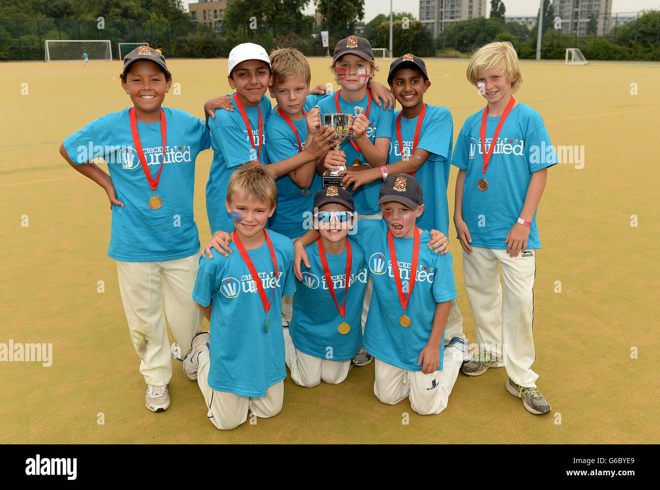 Spencer cricket club celebrate winning the kennington cricket festival ...