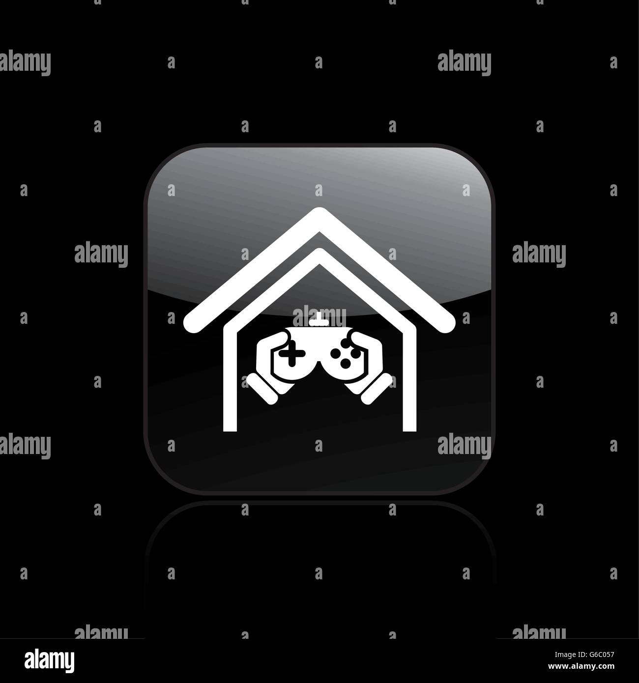 Playing in video games Stock Vector Images - Alamy