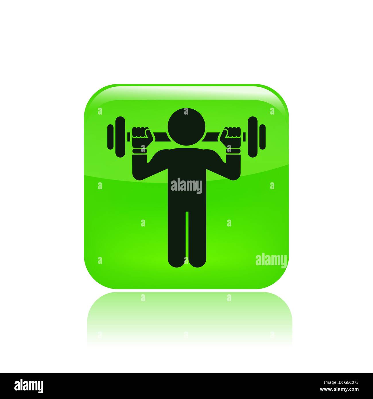 Vector illustration of gym icon Stock Vector Image & Art - Alamy
