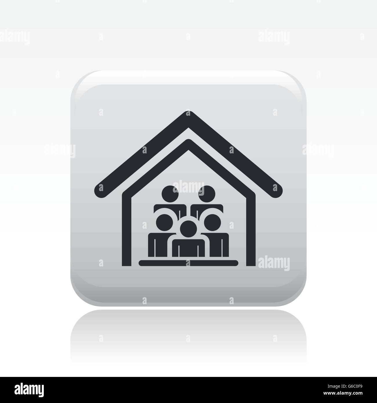 Vector illustration group of people who live together Stock Vector ...