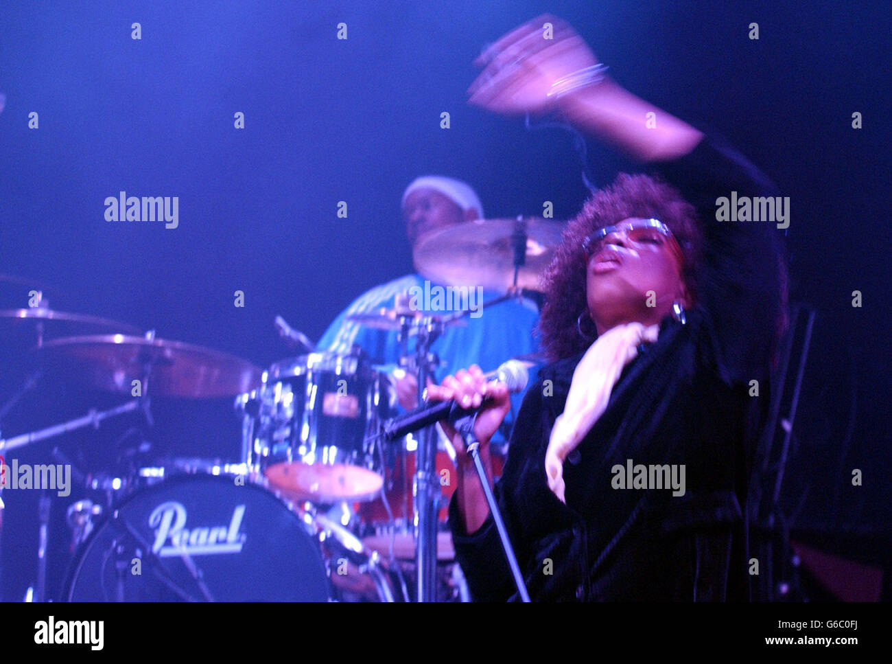 Macy Gray Concert. Singer Macy Gray performing on stage at the ...