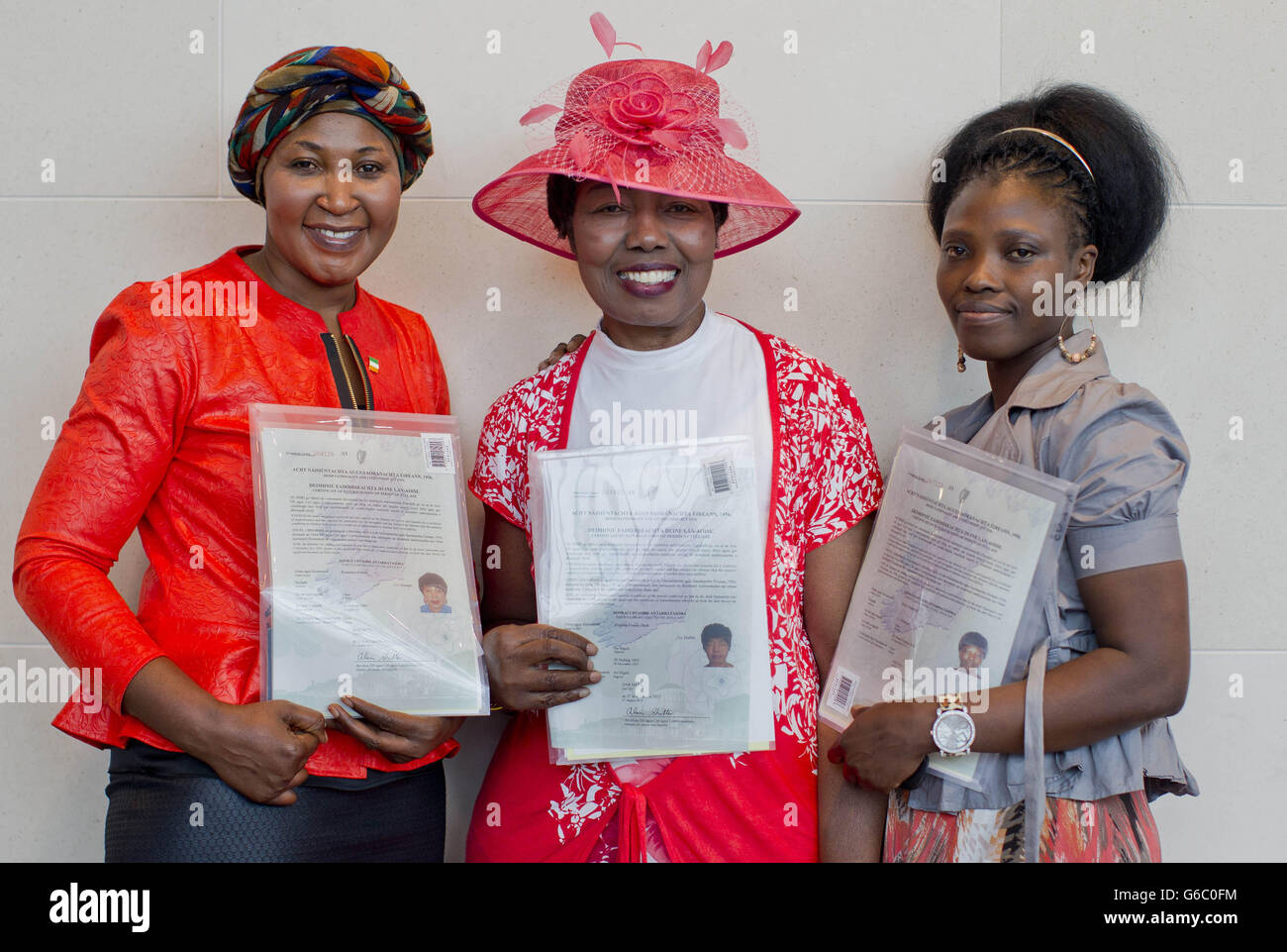Irish Citizenship Ceremony Stock Photo - Alamy