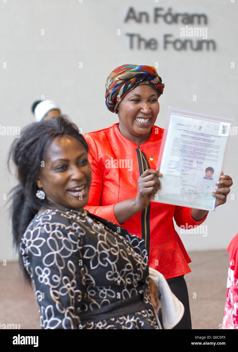 Irish Citizenship Ceremony Stock Photo - Alamy