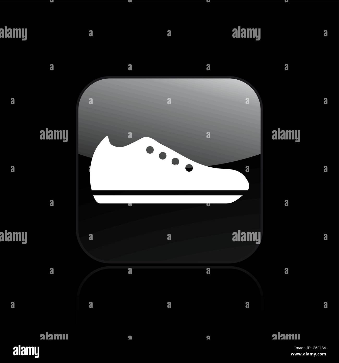 Vector illustration of single isolated shoe icon Stock Vector Image ...