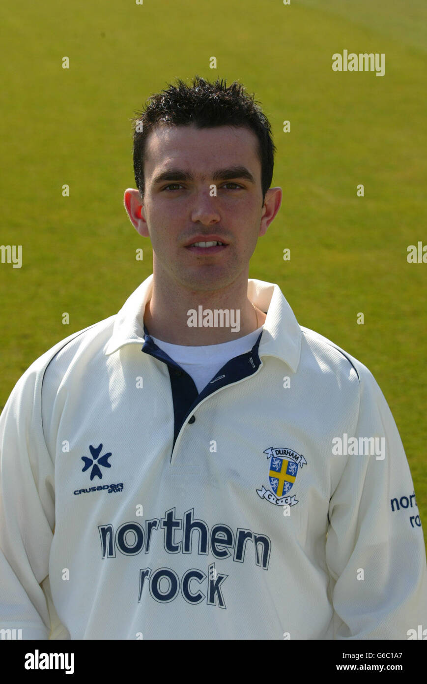 Chris Mann - Durham Cricket Stock Photo - Alamy