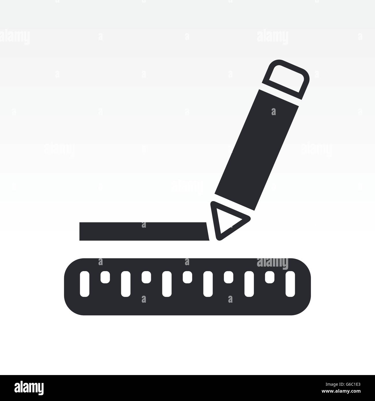 Vector illustration of single isolated design icon Stock Vector Image ...