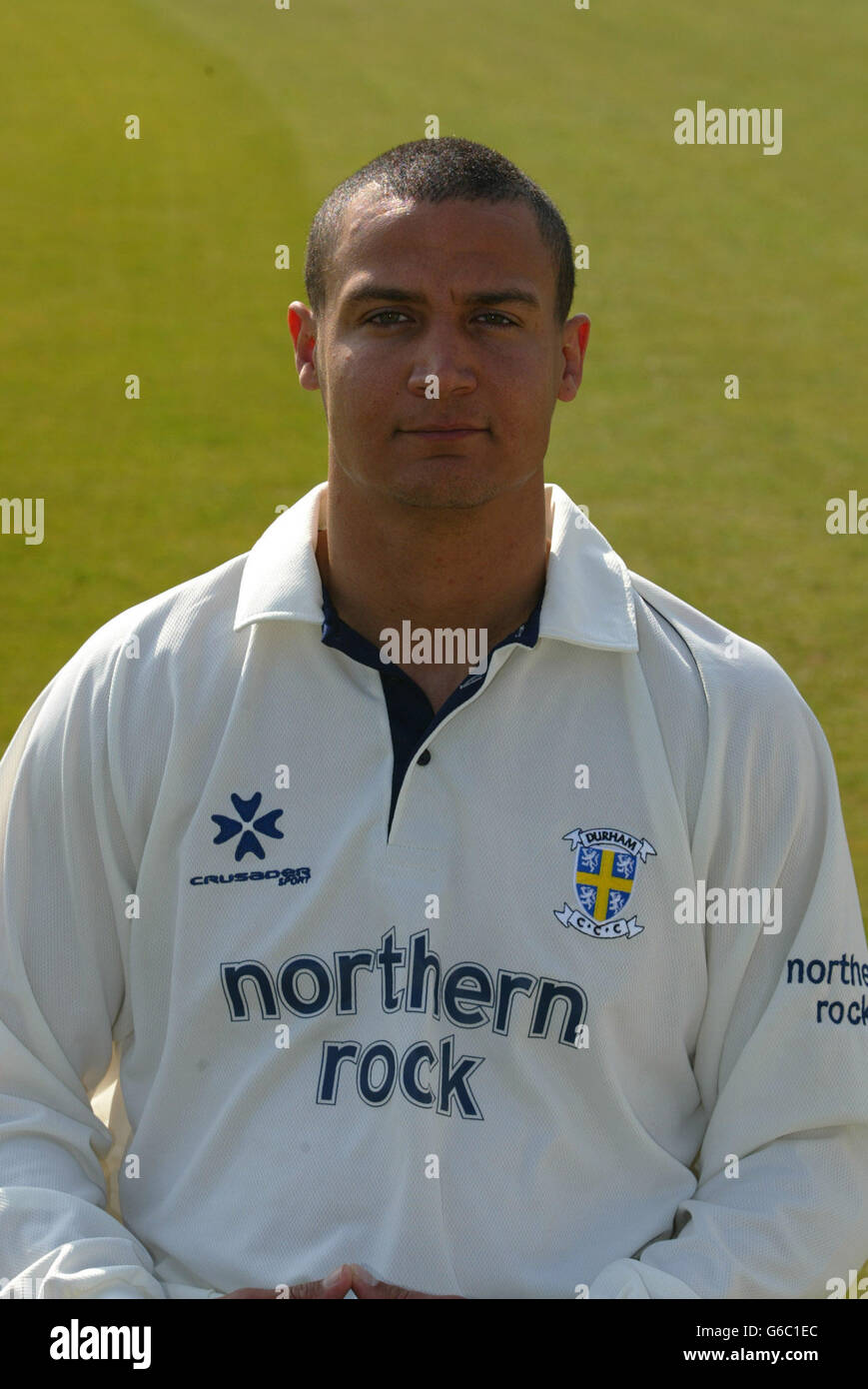 Danny Law - Durham Cricket Stock Photo - Alamy